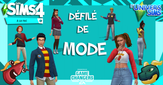Les Sims 4 à la Fac - Mode Créer un Sims - Les Sims 4 A la Fac ...