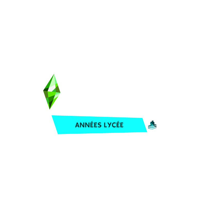 TheSims4_EP12_HighSchoolYears_RGB_U_FR - Les Sims 4 : Logos, Renders ...