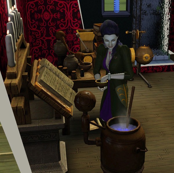 Sims 3 Super Pouvoirs : La compétence Alchimie - Super-Pouvoirs ...